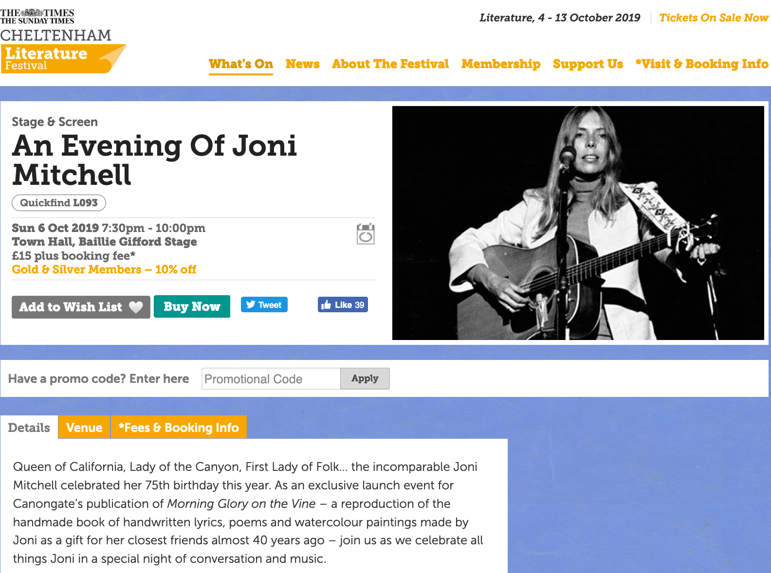 Joni comes to Cheltenham – barneyhoskyns.com